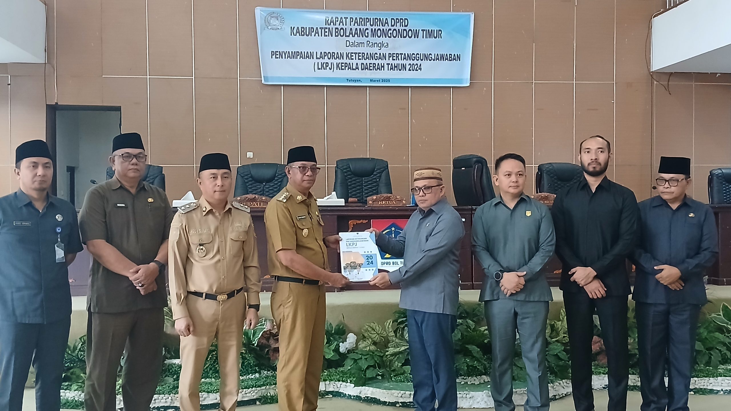 DPRD Boltim Menggelar Rapat Paripurna Penyampaian LKPJ Bupati Boltim ...