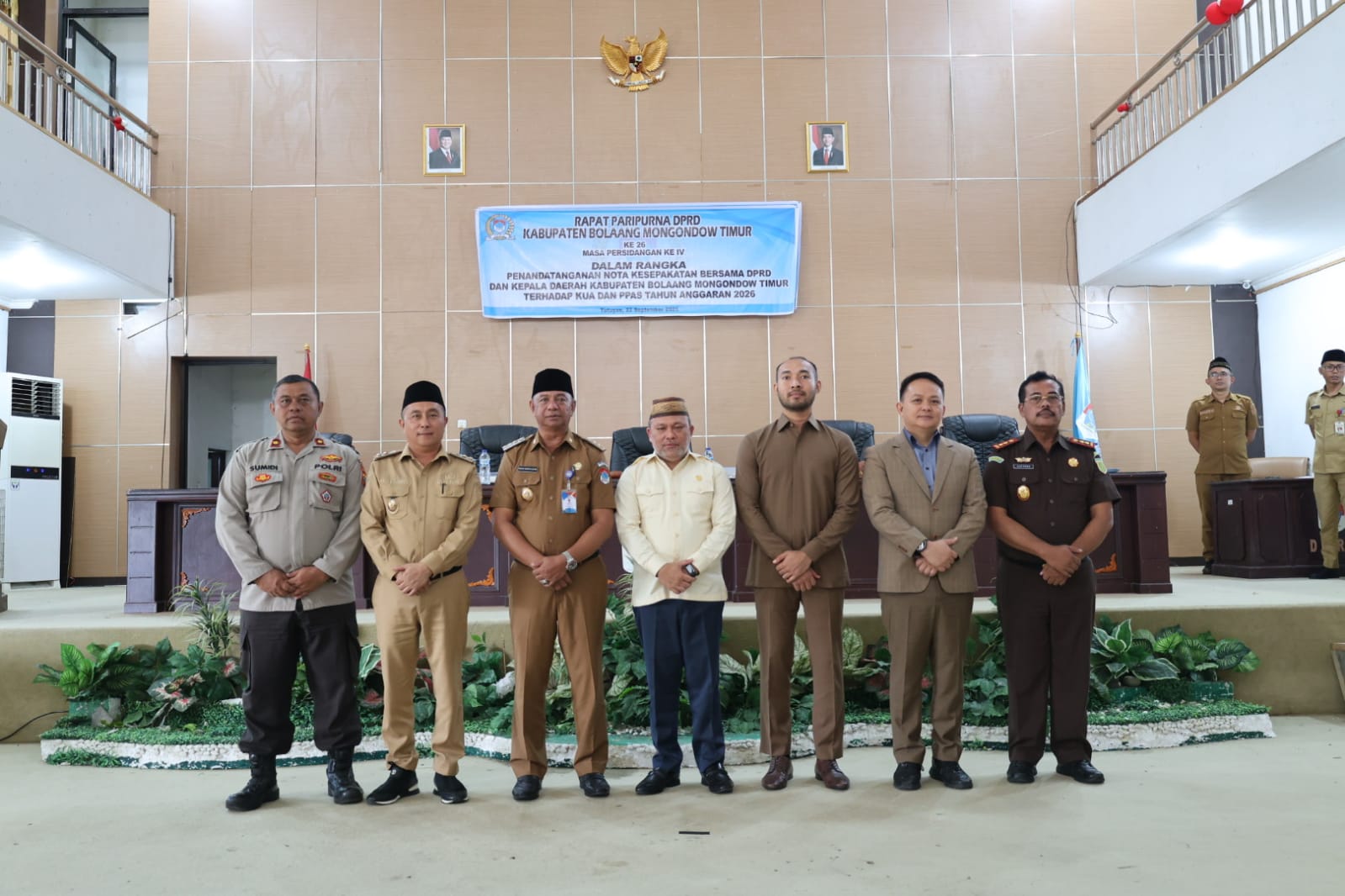Bupati Boltim dan DPRD Tandatangani Nota Kesepakatan KUA-PPAS RAPBD ...
